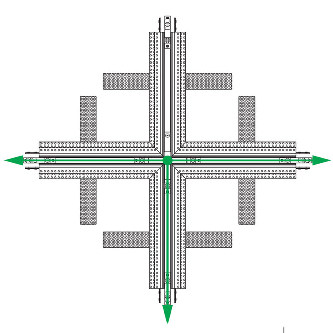 TruTrack Magnetic Recessed 2-Circuit Track X Power Feed by PureEdge ...