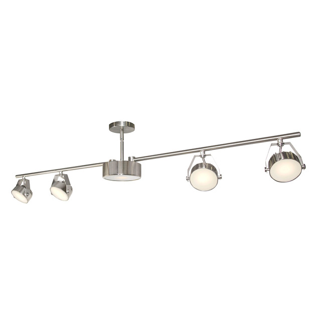 4+1 Light Adjustable Spot Linear Track Light by Eurofase | 30342-026 ...