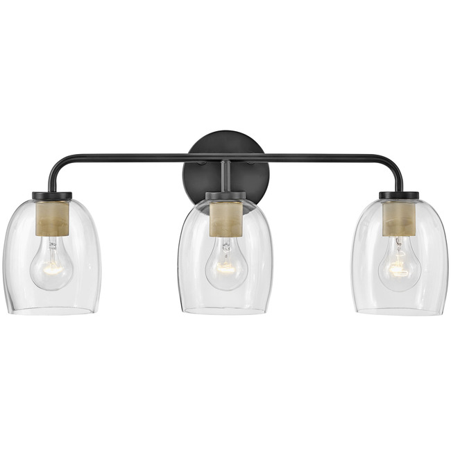 Percy Bathroom Vanity Light by Lark | 85013BK | LRK1138211