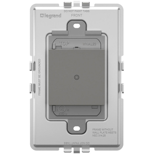 Adorne Wireless Smart Switch with Netatmo by Legrand Adorne | WNAL23M1 ...