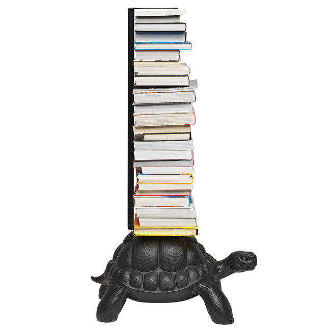 Turtle Carry Bookcase by Qeeboo | 36002BL | QEE1139275