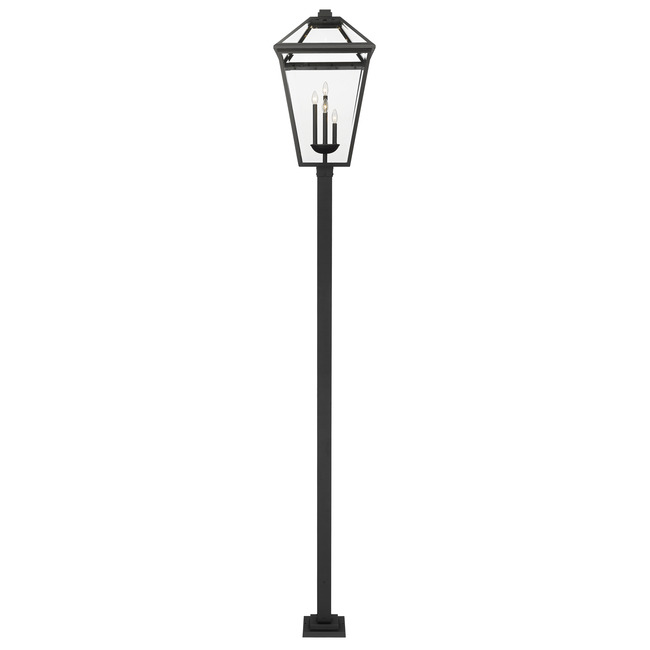 Talbot Outdoor Post Light with Square Post/Stepped Base by Z-Lite ...