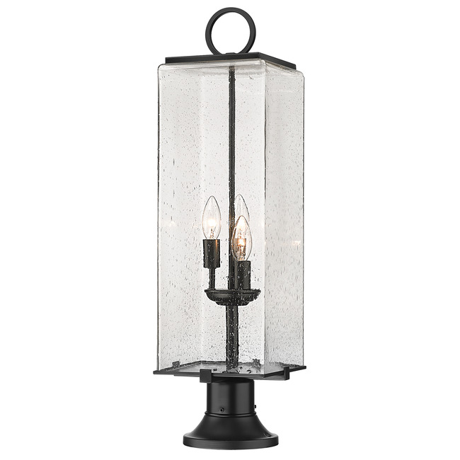 Sana Outdoor Pier Light with Simple Round Base by Z-Lite | 592PHBR ...