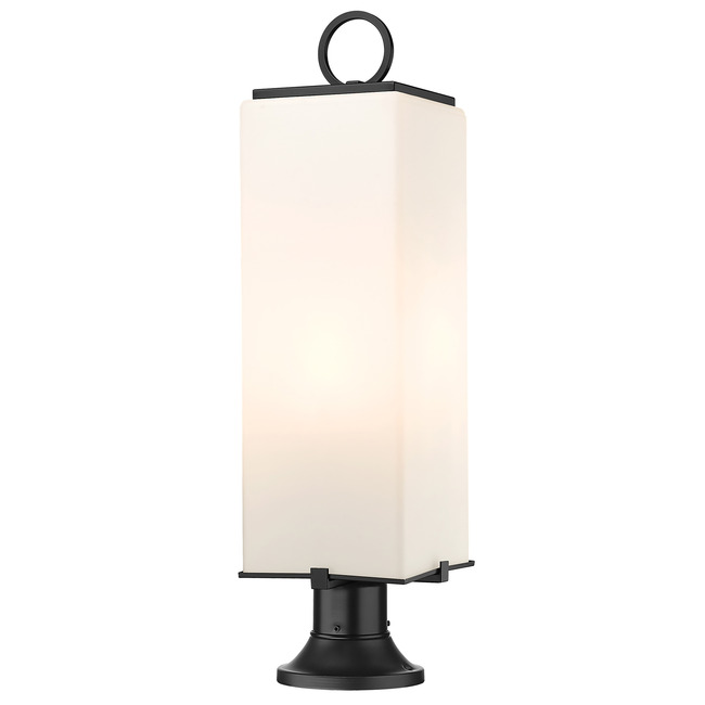 Sana Outdoor Pier Light with Simple Round Base by Z-Lite | 593PHBR ...