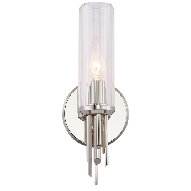 Torres Glass Wall Sconce by Alora | WV335103PNCR | ALO1151696