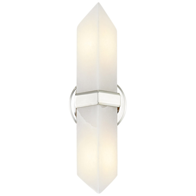 Valencia Double Wall Sconce by Alora | WV334215PNAR | ALO1151717