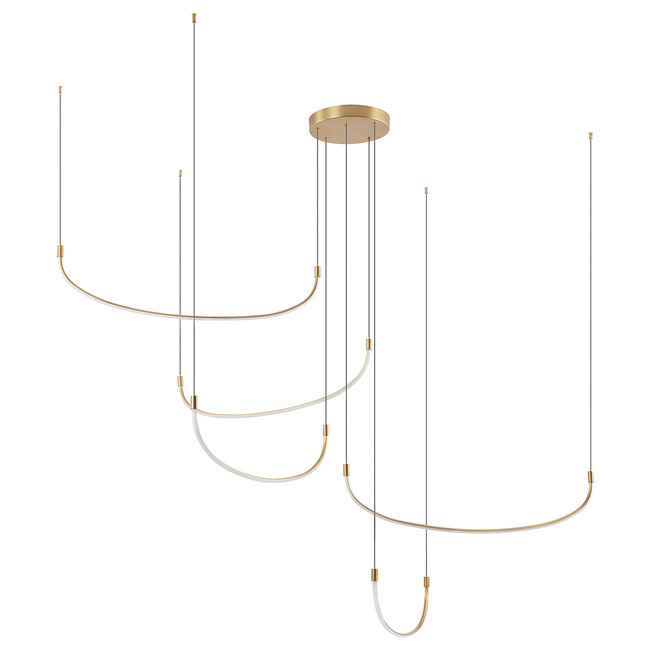 Talis Multi Light Pendant by Kuzco Lighting | MP89570-BG-UNV | KZC1158412