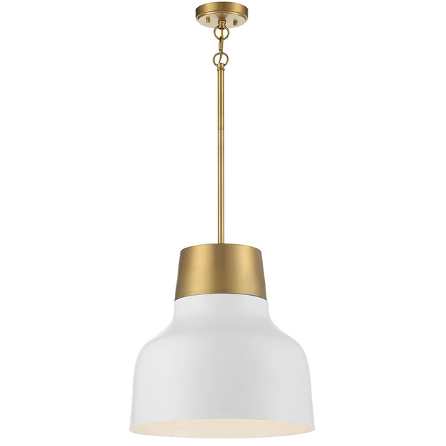 Abigail Pendant by Meridian Lighting | M70115WHNB | MER1160723