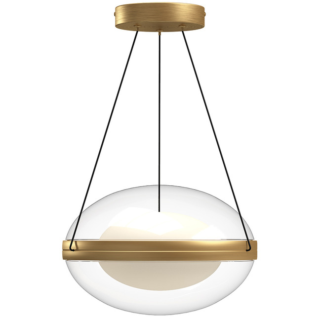 Virgo Pendant by Kuzco Lighting | PD76312-BG/OP-UNV | KZC1193153