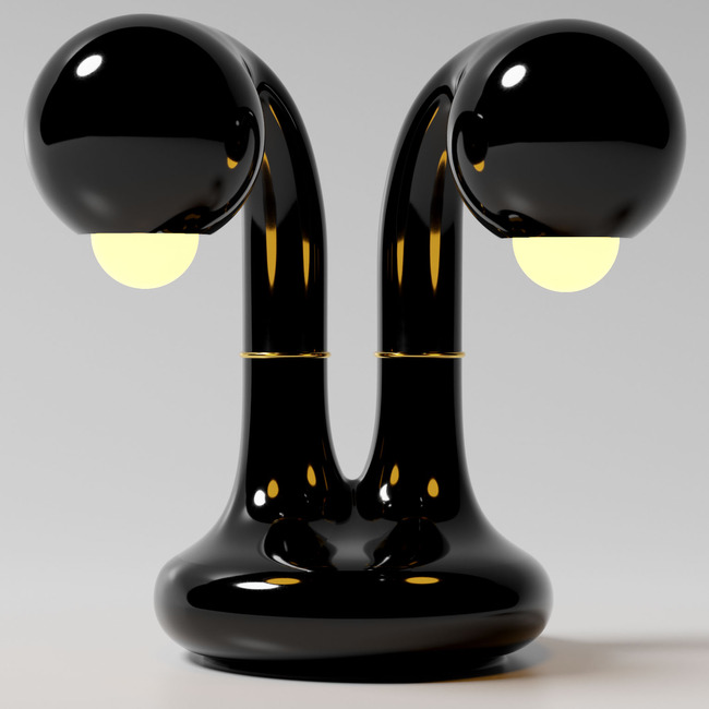 Entler Two Globe Table Lamp by Entler Studio | TL2G_12_GBK | ENT1195924