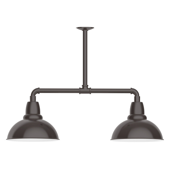 Cafe 2 Light Linear Outdoor Pendant by Montclair Light Works | MSD106 ...