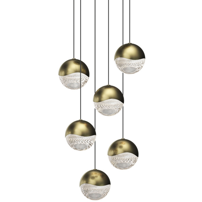 Grapes 6 Light Round Multi-Light Pendant by SONNEMAN - A Way of Light ...