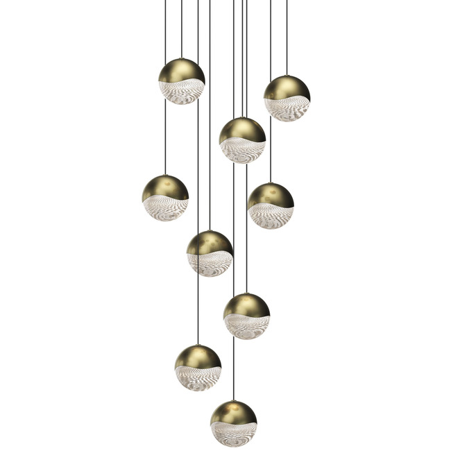 Grapes 9 Light Round Multi-Light Pendant by SONNEMAN - A Way of Light ...