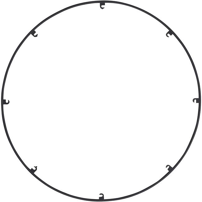 Trellis Spacer Round by Visual Comfort Modern | 700TRSRNGR824B | TLG1205494