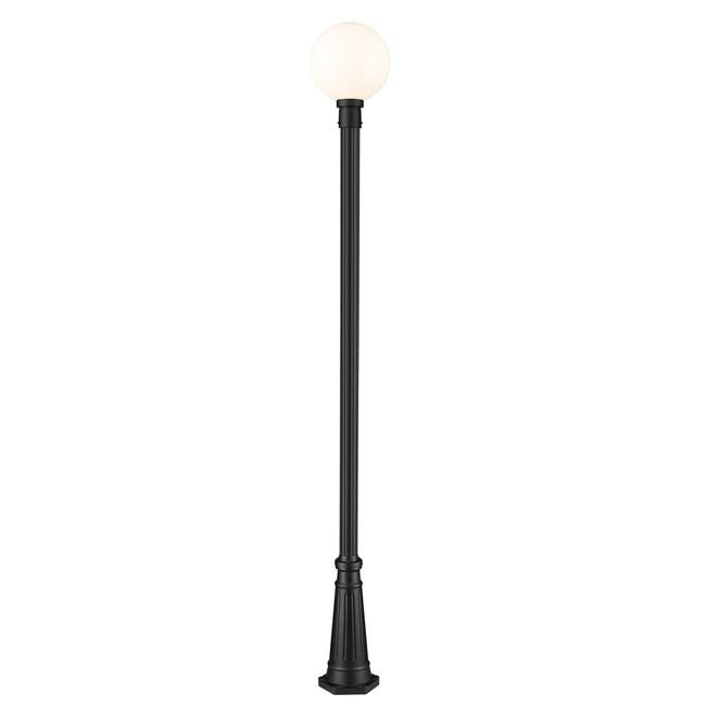 Laurent Outdoor Post Light with Round Post/Hexagon Base by Z-Lite ...