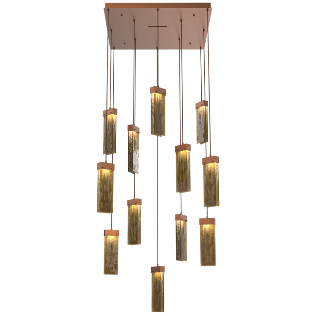 Parallel Square 12LT 3000K Multi Light Pendant by Hammerton Studio ...