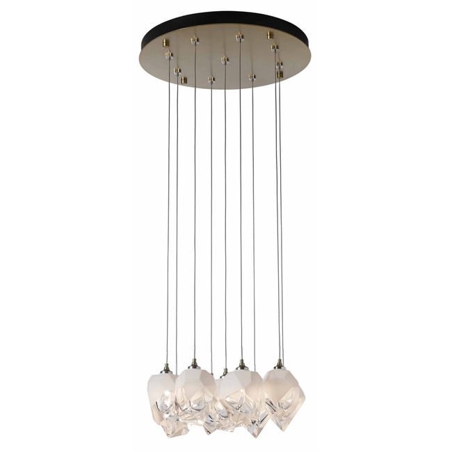 Chrysalis Small Shades Round 9 Light Pendant by Hubbardton Forge ...