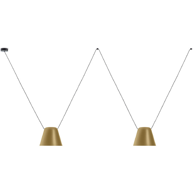 Attic Lateral Cone Pendant by LedsC4 | 00-7397-05-DLU | LC41223462