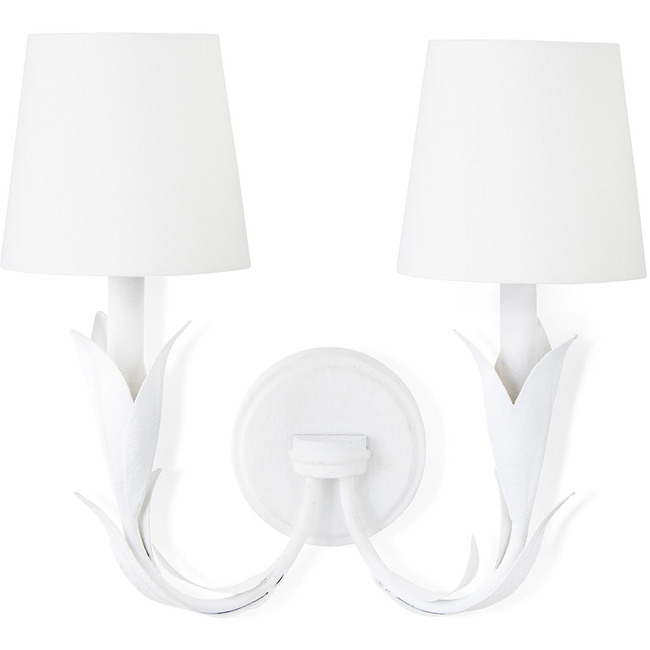 River Reed Double Wall Sconce by Regina Andrew | 15-1219WT | RGN1234729