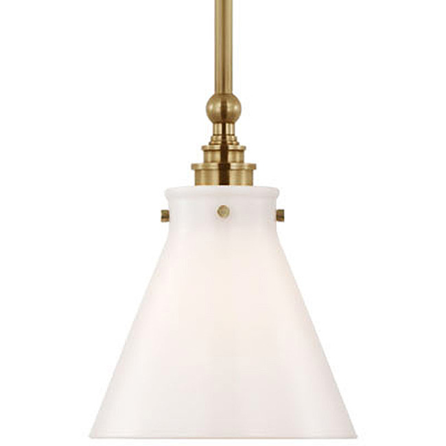 Parkington Cone Pendant by Visual Comfort Signature | CHC 5525AB-WG ...