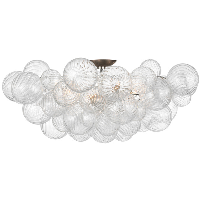 Talia Ceiling Flush Light by Visual Comfort Signature | JN 4114BSL/CG ...