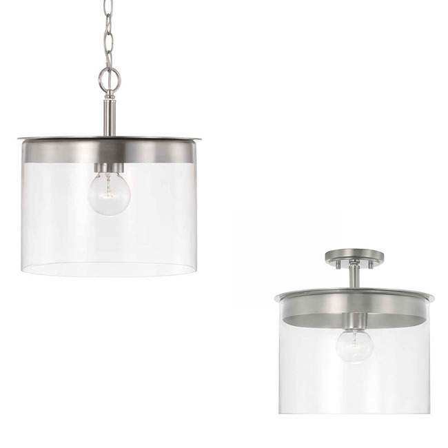 Mason Dual Mount Pendant by Capital Lighting | 246812BN | CPT1245551