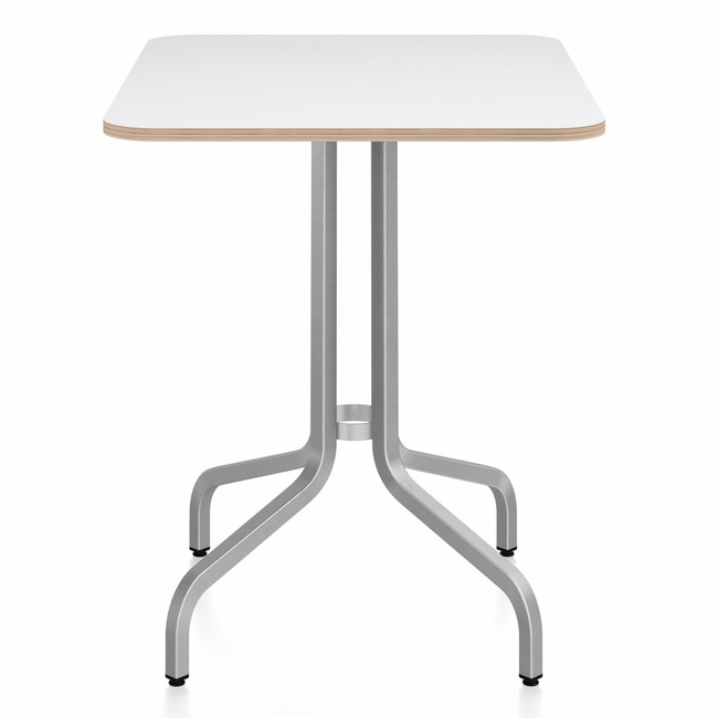 1 Inch Rectangle Cafe Table by Emeco | 1INCHCT2430LW | EMC1258371