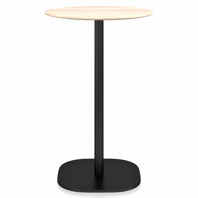 2 Inch Flat Base Counter Round Table by Emeco | 2INCHCOTRD24FACCDARKPC ...