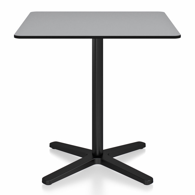 2 Inch X Base Square Cafe Table by Emeco | 2INCHCTSQ30XHPLGDARKPC ...