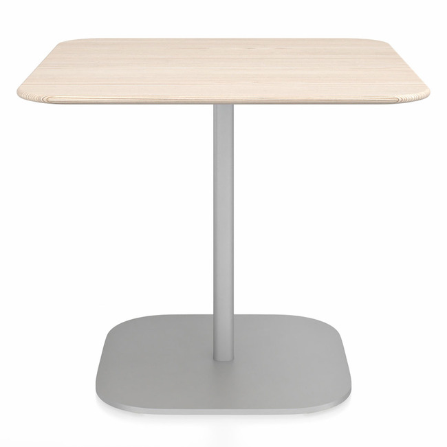 2 Inch Flat Base Square Cafe Table by Emeco | 2INCHCTSQ36FASH | EMC1259139