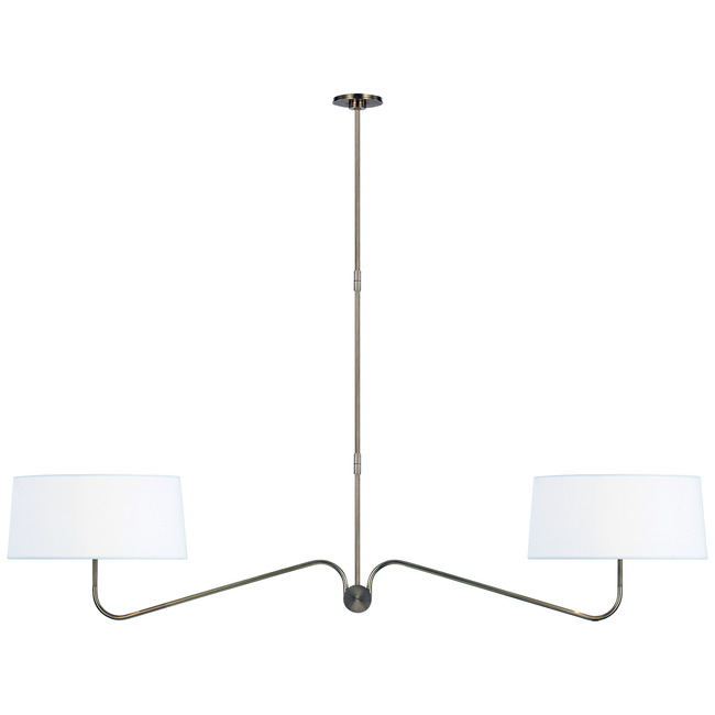 Canto Linear Chandelier by Visual Comfort Signature | TOB 5353HAB-L ...