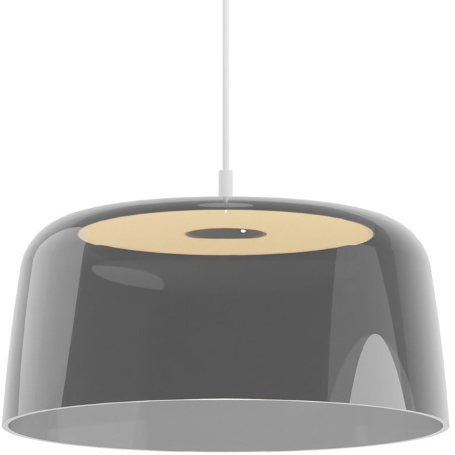 Yurei Pendant / Ceiling Light by Koncept Lighting | YUP-S1-SW-MWT+SDGY ...