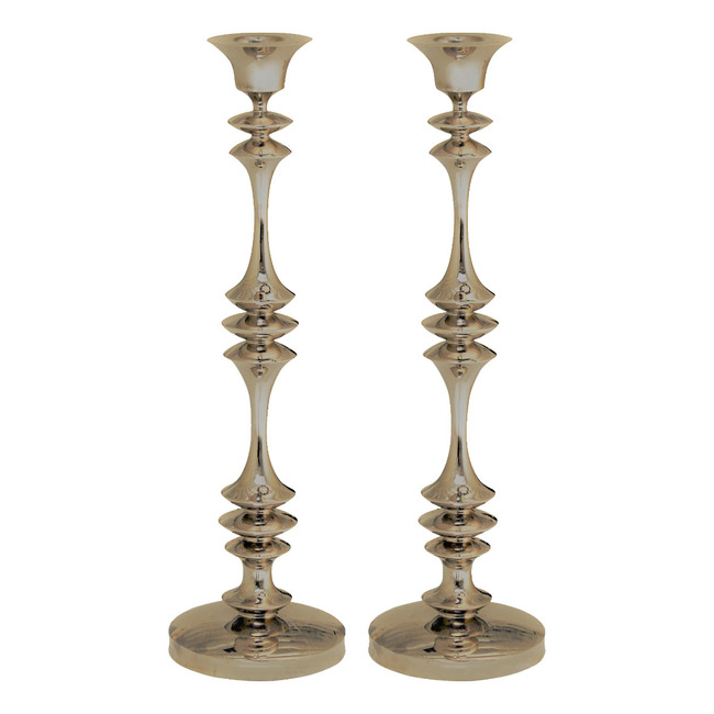 Tristan Candlestick Set of 2 by Oly Studio | 2TRISTBRA000 | OLY1296199