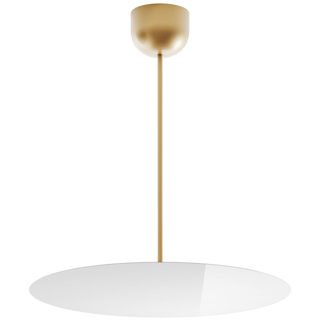 Millimetro Ceiling Light Fixture by Luceplan | LC-MILLI-ALU-20x21inSTEM ...