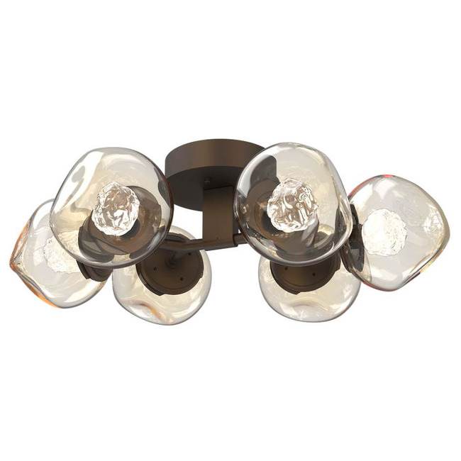 Luna Semi Flush Ceiling Light by Hammerton Studio | CLB0095-01-FB-FA-L1 | HMR1309567