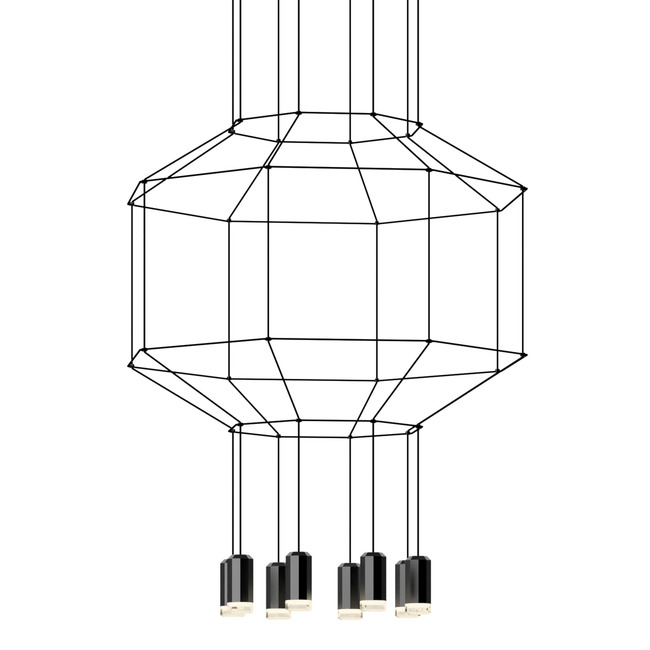 Wireflow Octagonal Pendant by Vibia | 0302-04/12 | VIB1313202
