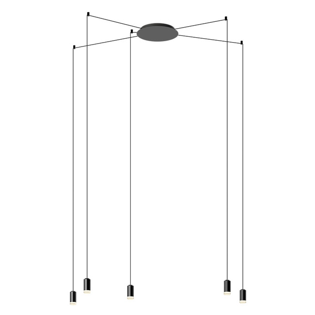 Wireflow Free-Form Multi Light Pendant by Vibia | 0353-04/12 | VIB1313212