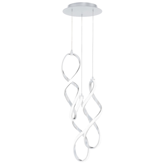 Interlace Round Multi Light Pendant by WAC Lighting | PD-47803R-CH ...