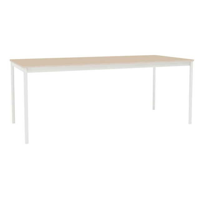 Base Dining Table by Muuto | MBTR753429VN-WHIT-OAK-PLY | MUU1351305