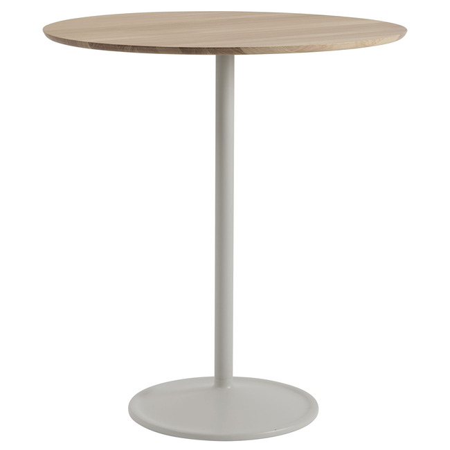 Soft Dining Table by Muuto | MSFTTO3741W-GREY-SOAK | MUU1351413