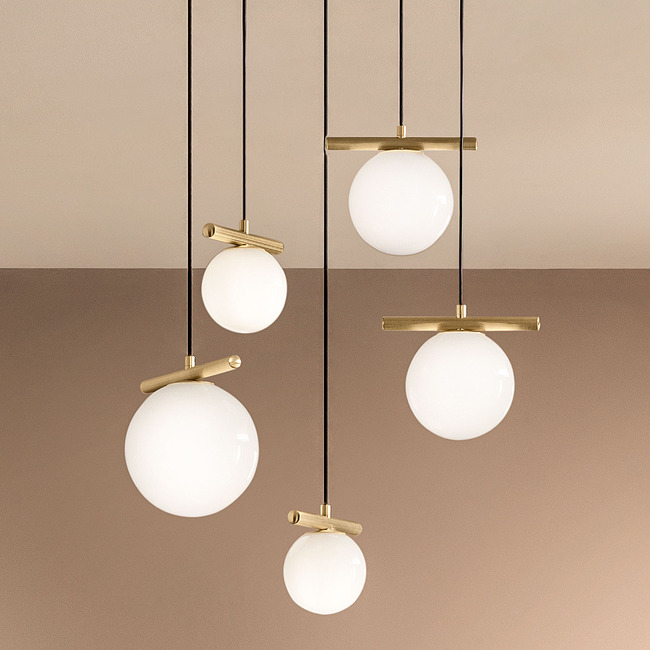 Posy Round Multi Light Pendant by Masiero | POSY S5-G18 | MSR1353823