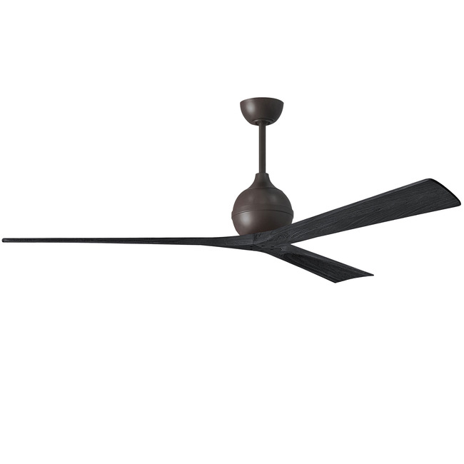 Irene Ceiling Fan by Matthews Fan Company | IR3-TB-BK-72 | MWG1353908