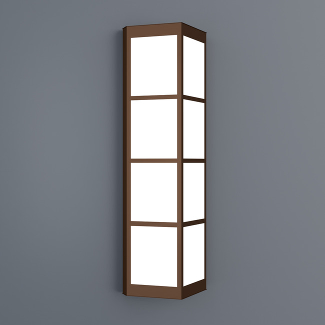 Magna Triangular Wall Sconce by UltraLights | 24530-MB-FA-14 | ULT1385303