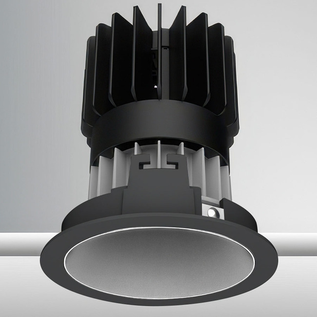 Luca 3.5 inch Round Static White Fixed Downlight with Trim by PureEdge Lighting | L35-FL-30K ...