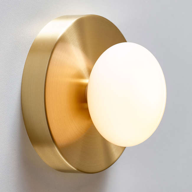 Dot 1X Wall / Ceiling Light by SkLO | LTD1WHTBN | SKL1394525