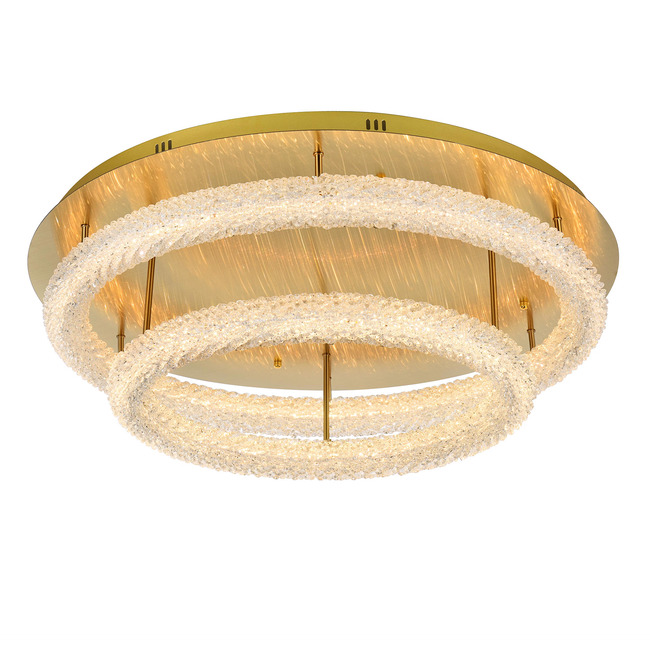 Bowen Double Ceiling Light by Elegant Lighting | 3800F33L2SG | ELG1397496