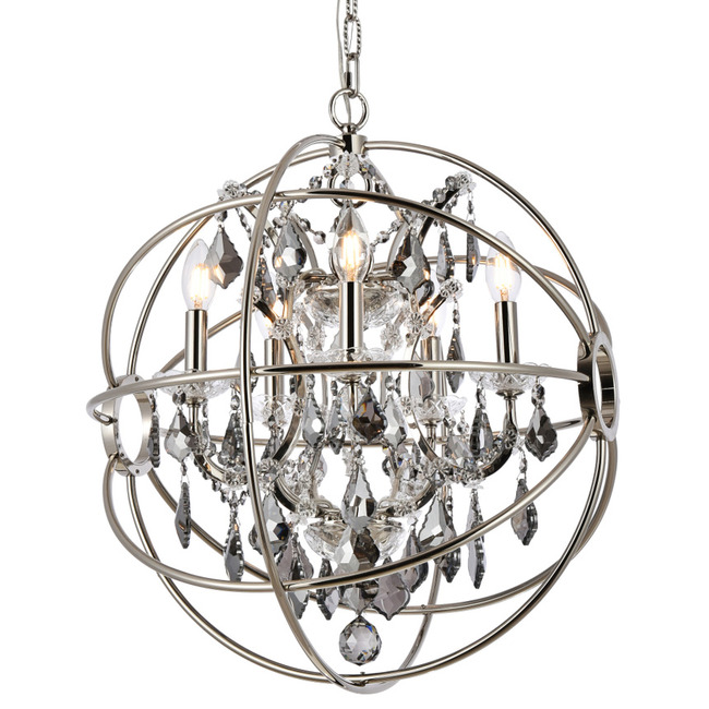 Geneva Pendant by Elegant Lighting | 1130D20PN-SS/RC | ELG1407723
