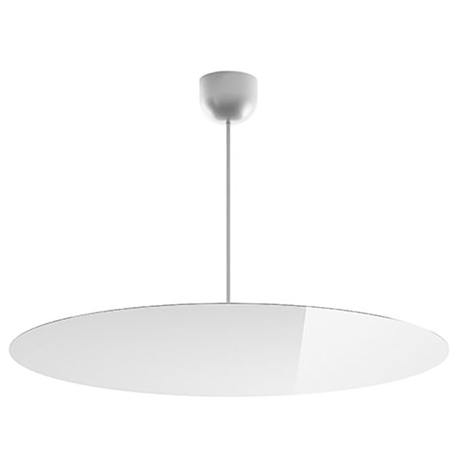 Millimetro Ceiling Light Fixture by Luceplan | LC-MILLI-ALU-34x13inSTEM ...