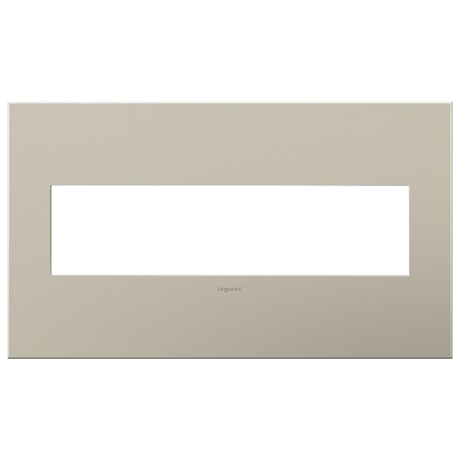 Adorne Cast Metal Wall Plate by Legrand Adorne | AWC4GSN4