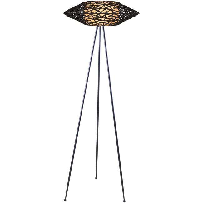 C U C ME Tripod Floor Lamp by Kenneth Cobonpue | LCCT-B-2353